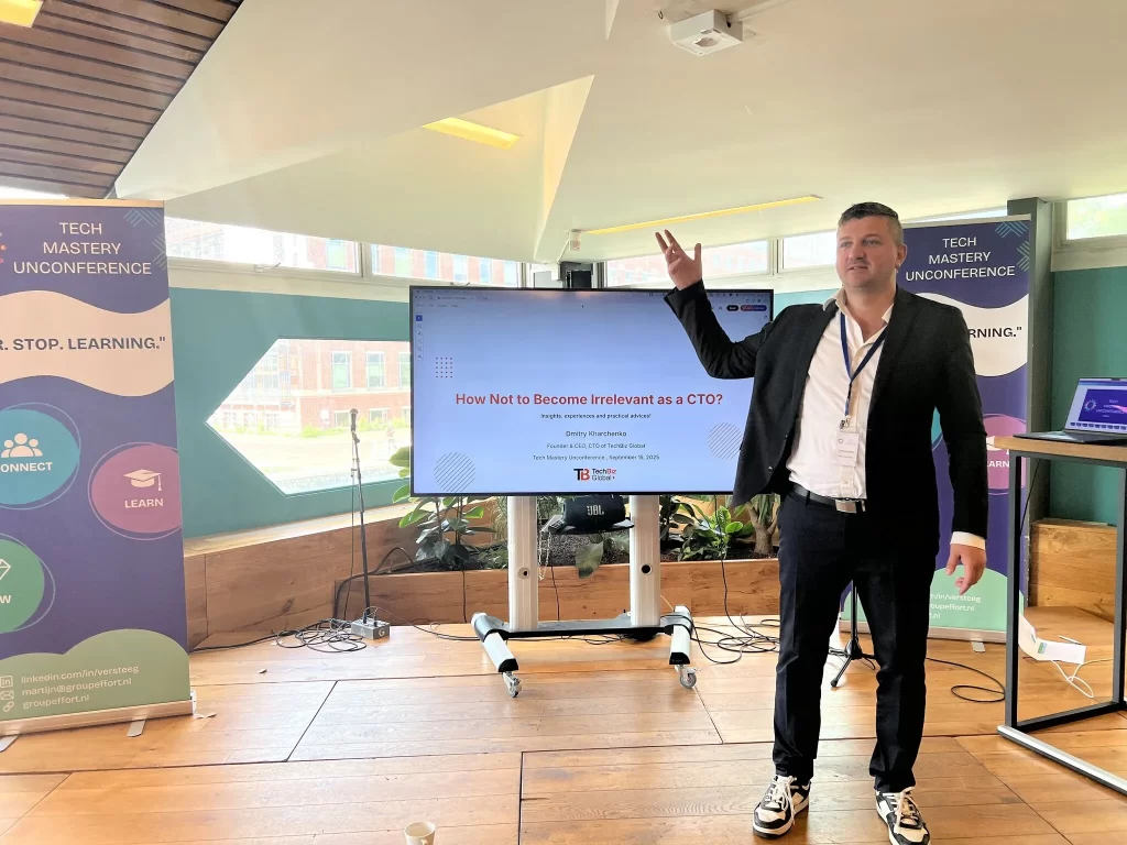 Our CEO on Stage Again! - TechBiz Global